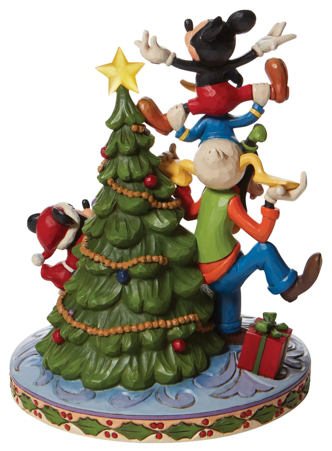 Jim Shore - Fab 5 Decorating Tree with Illuminated Star - Christmas KZN